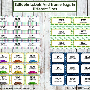 Classroom Decor Set in Alligator Swamp Theme. Includes Bulletin Board ...