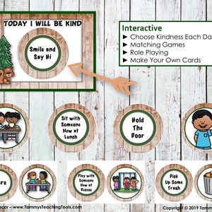 Camp Kindness Activities and Camping Classroom Decor Bulletin Board ...