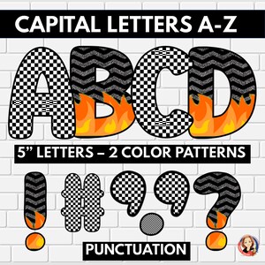 Race Car, Checkered Flag Bulletin Board Letters, Back to School ...