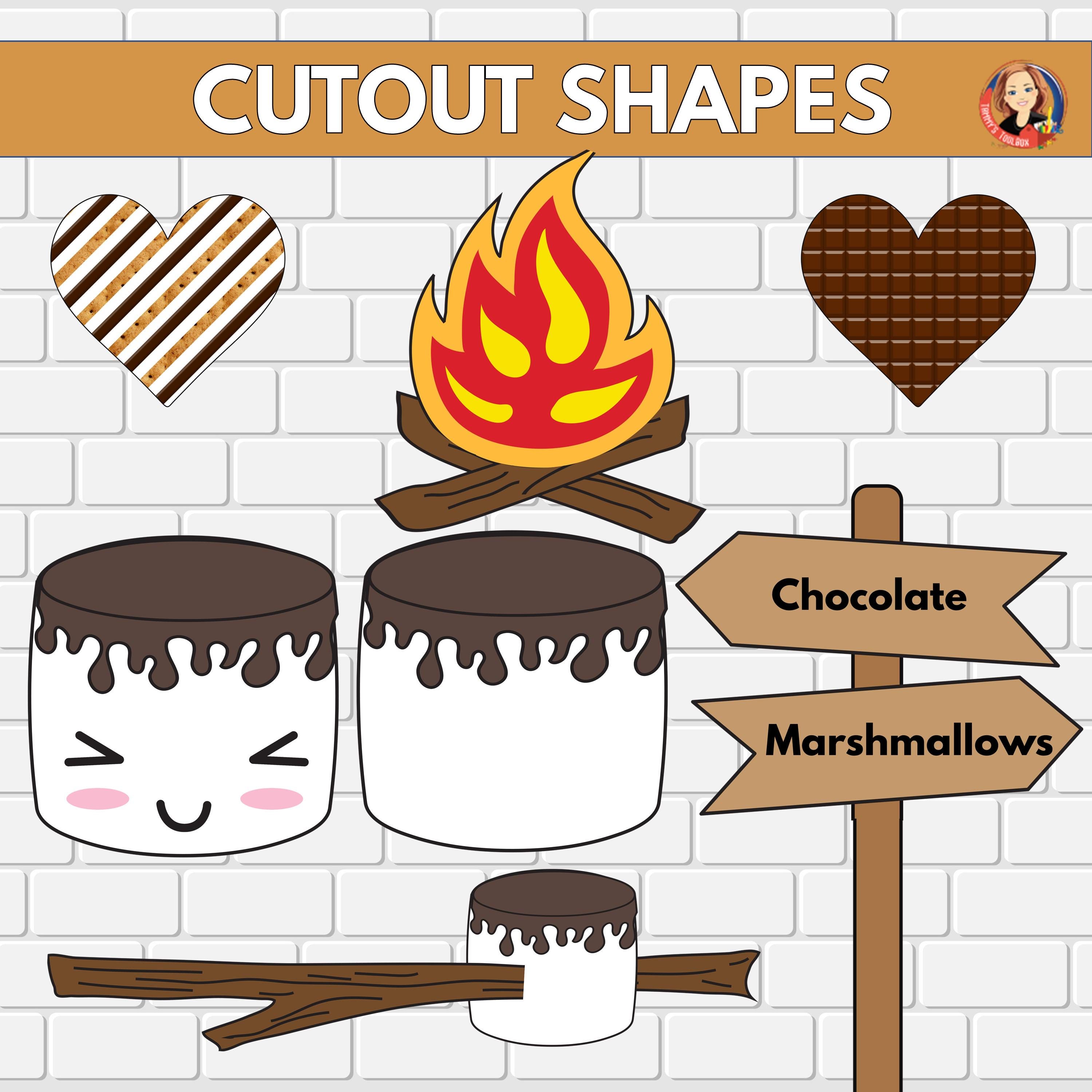 S'more Camping Classroom Decor Bulletin Board Kit, S'more Bulletin ...