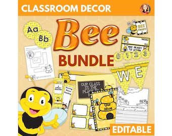 Bee Classroom Decor Schedule - Etsy
