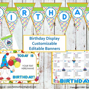 School Gnomes Theme Classroom Decor Bundle and Activities With ...