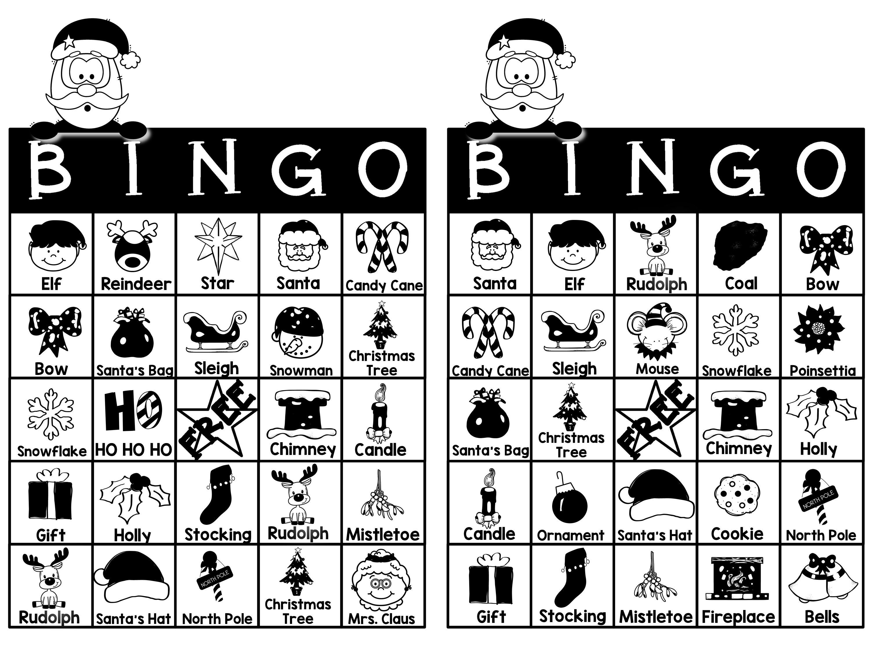 Printable Christmas and Holiday Party Activities Bingo Game - Etsy