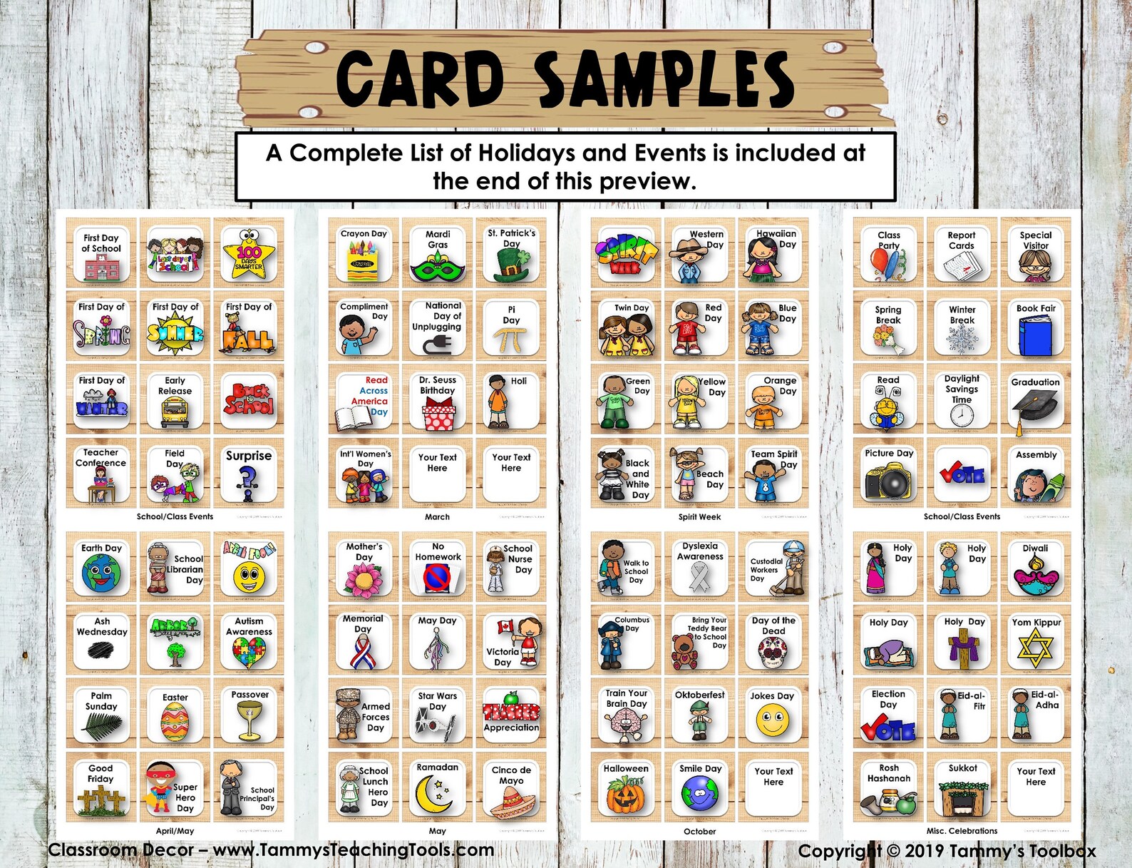 Editable Classroom Calendar in a Camping Theme, Printable Rustic ...