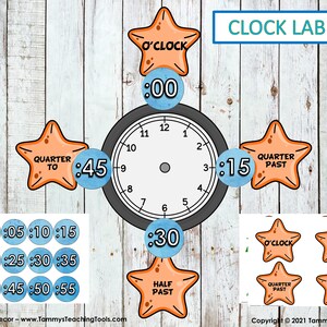Ocean Under the Sea Theme Classroom Schedules, Sea Life Printable ...