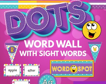 Dolch Sight Word Flashcards Pre-primer Words - Etsy