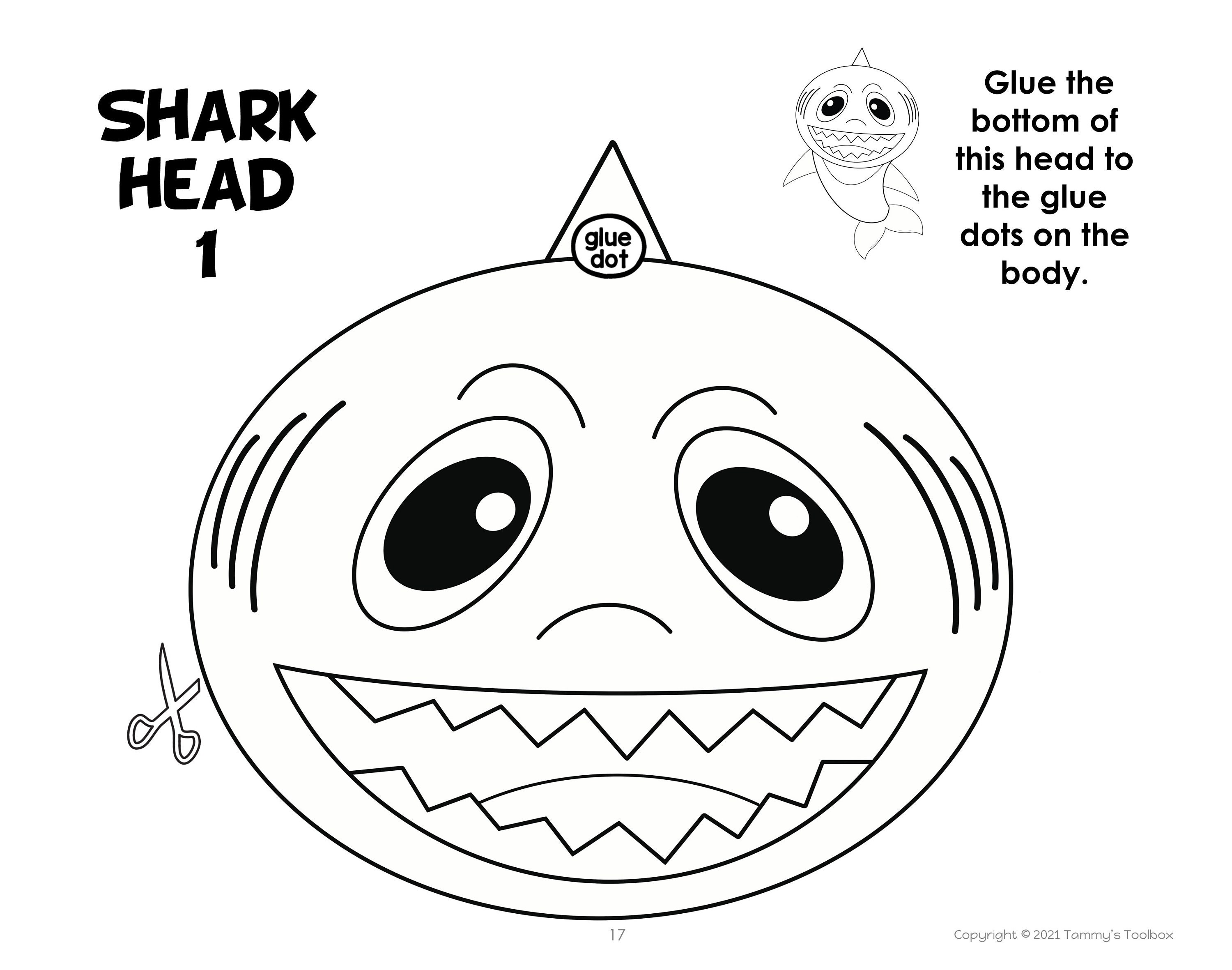 Ocean Under the Sea Theme All About Me Craft Set, Sea Life Craft, Ocean ...