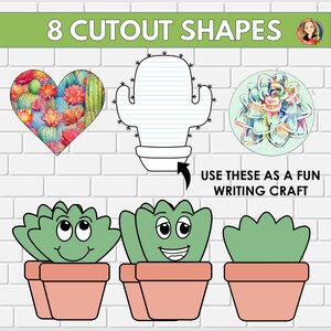 Cactus Classroom Decor Kit: Back to School Bulletin Board Set With A-Z ...