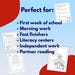 Back to School Decodable Poems and Phonics Activity Book for Kids | K-3 ...