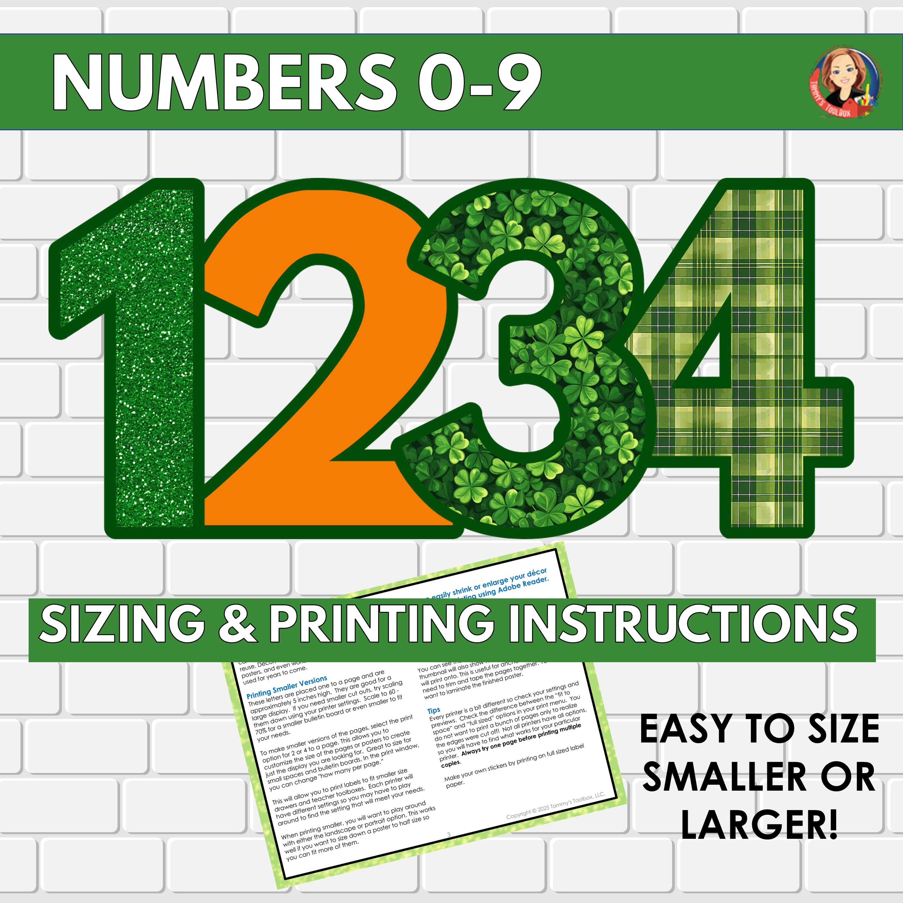 Printable St. Patrick's Day Bulletin Board Letters Kit, March Bulletin ...