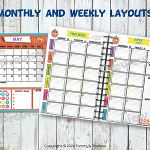 Student Planner and Agenda Printable and Digital 2022-2023 - Etsy