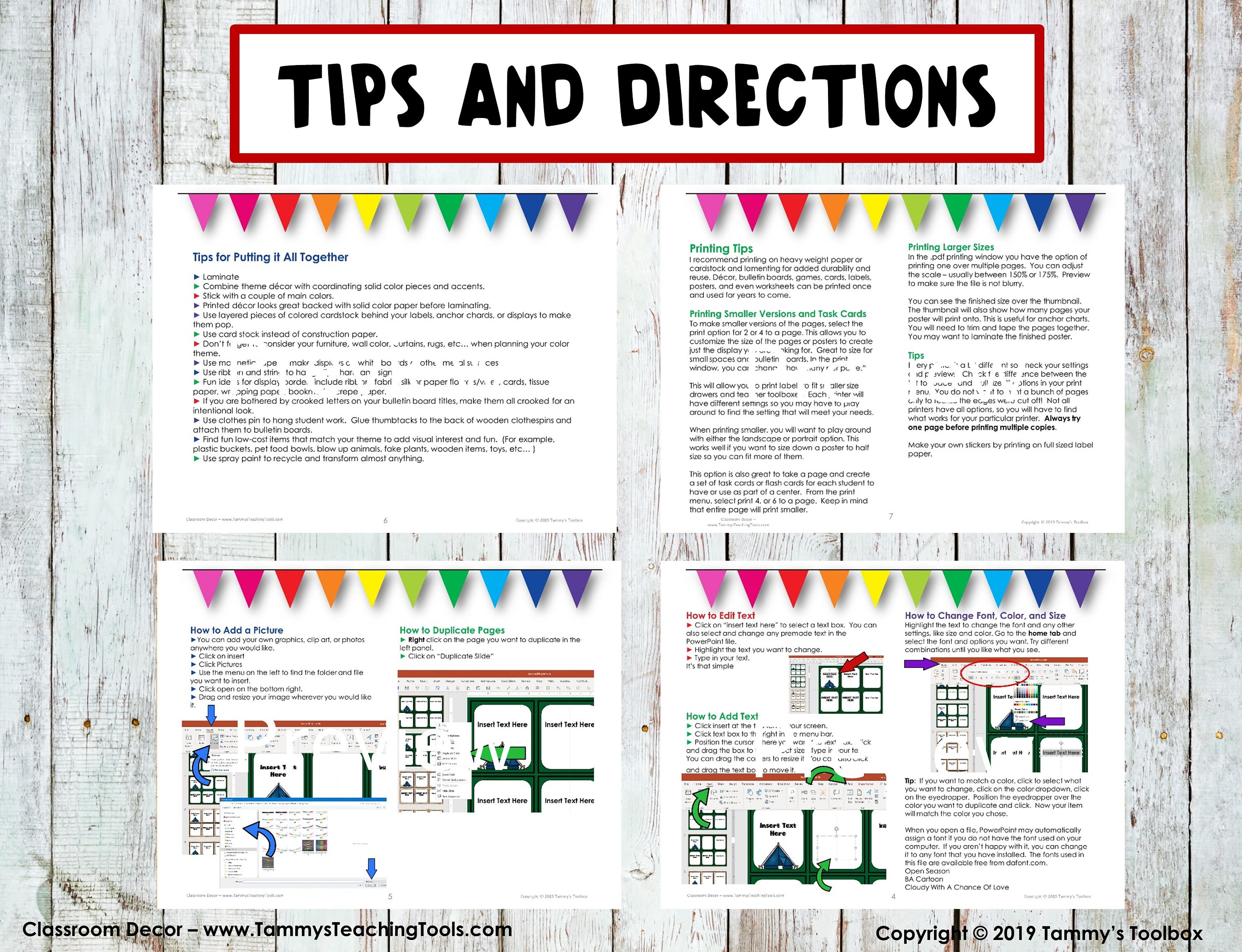 Classroom Decor With Farm and Farm Animals Theme, Printable Farm ...