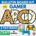 Gamer Bulletin Board Kit for Classroom | Video Game Back to School ...