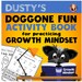 Growth Mindset Worksheets Coloring Pages and Activities, Dog Coloring ...