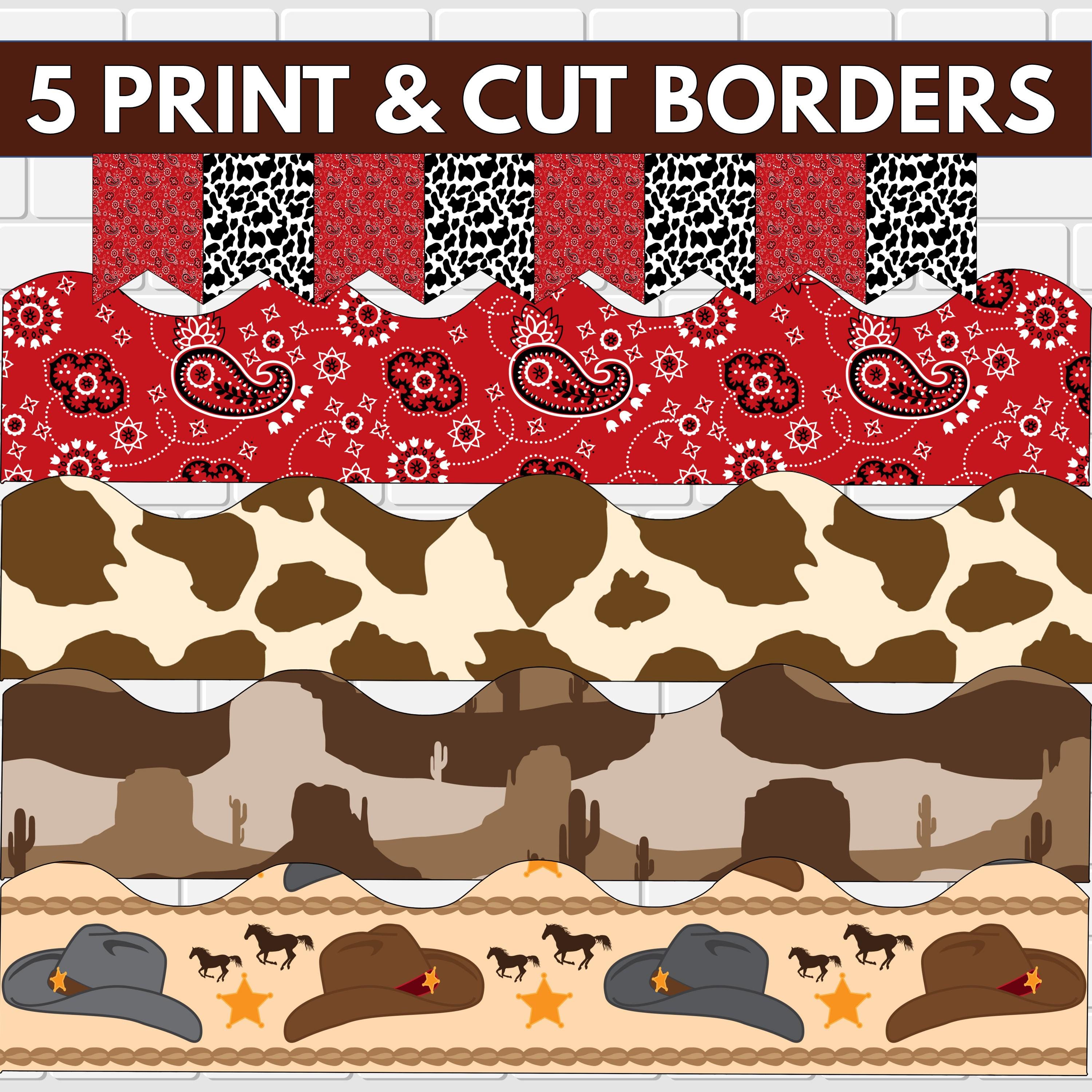Wild West Classroom Decor Bulletin Board Kit, Western Bulletin Board ...