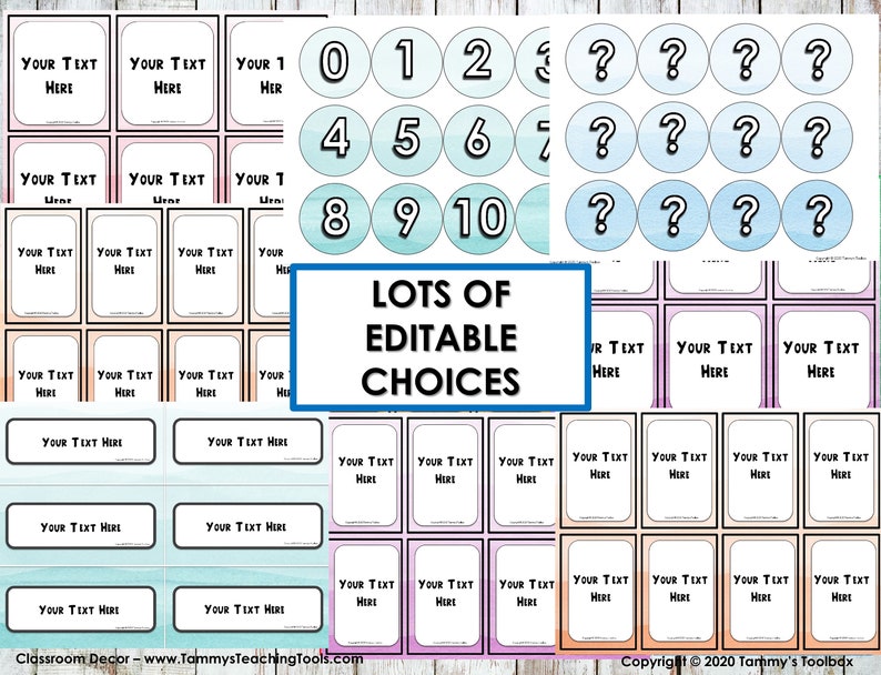 Editable Classroom Supply Labels, Class Supplies Organization Labels in ...