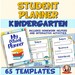 Student Planner and Agenda - Printable and Digital 2025-2026 With Free ...