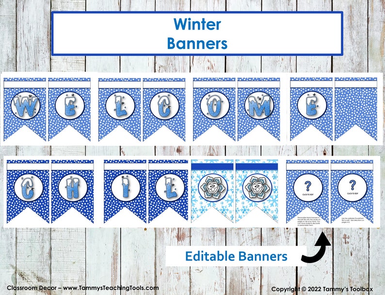 Winter Bulletin Board Kit With Writing Activities, Winter Snow ...