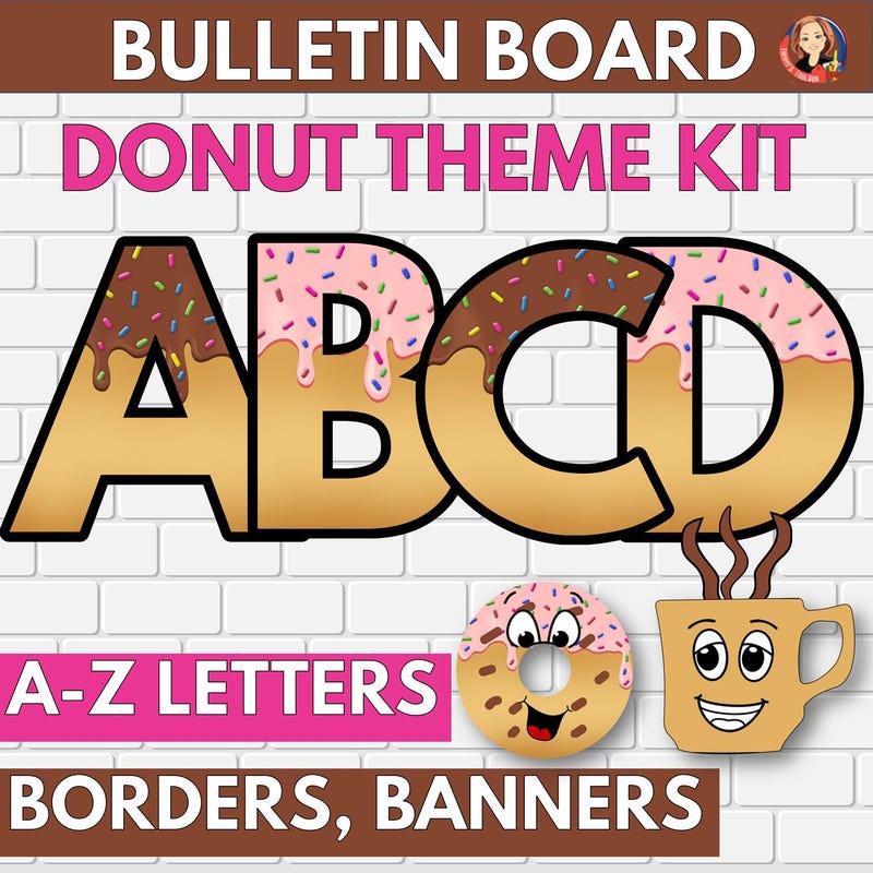 Donut Banner - Etsy