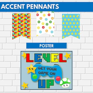 Gamer Bulletin Board Kit for Classroom | Video Game Back to School ...