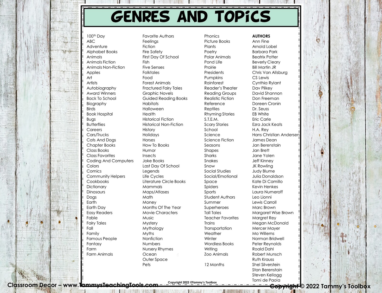 Classroom Library Book Bin Labels in Colorful Brights, Colorful Rainbow ...