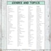 Classroom Library Book Bin Labels in Colorful Brights, Colorful Rainbow ...