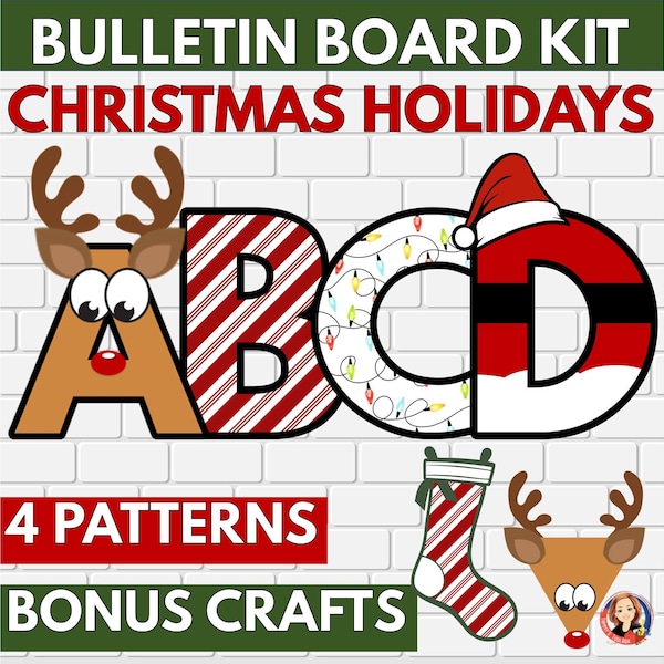 Christmas Classroom Bulletin Elf - Etsy