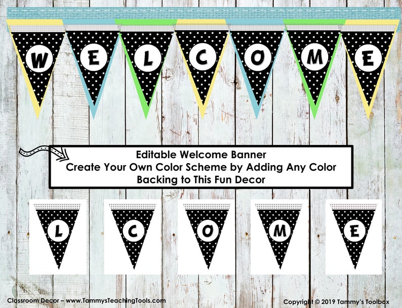 Black and White Classroom Decor and Labels - Etsy