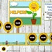 Sunflower Classroom Schedule Set, Editable Decor, Sunflower Classroom ...