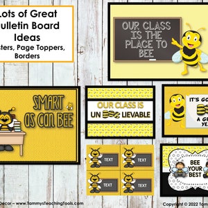 Bee Theme Classroom Decor and Activities - Etsy