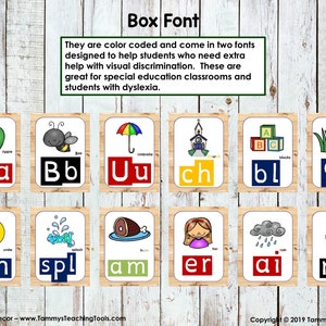 Alphabet Posters and Phonics Charts in Rustic Wood / Camping - Etsy