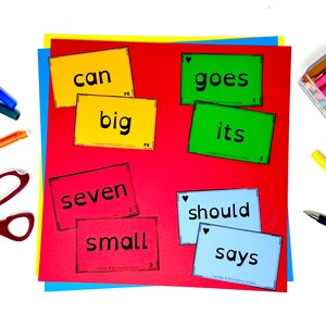 Sight Word Worksheets, Flashcards & Bonus Editable File for Customized ...