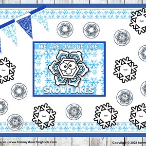 Winter Bulletin Board Kit With Writing Activities, Winter Snow ...