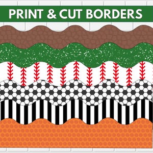 Back to School Sports Bulletin Board Kit With Pennant Craft | Classroom ...