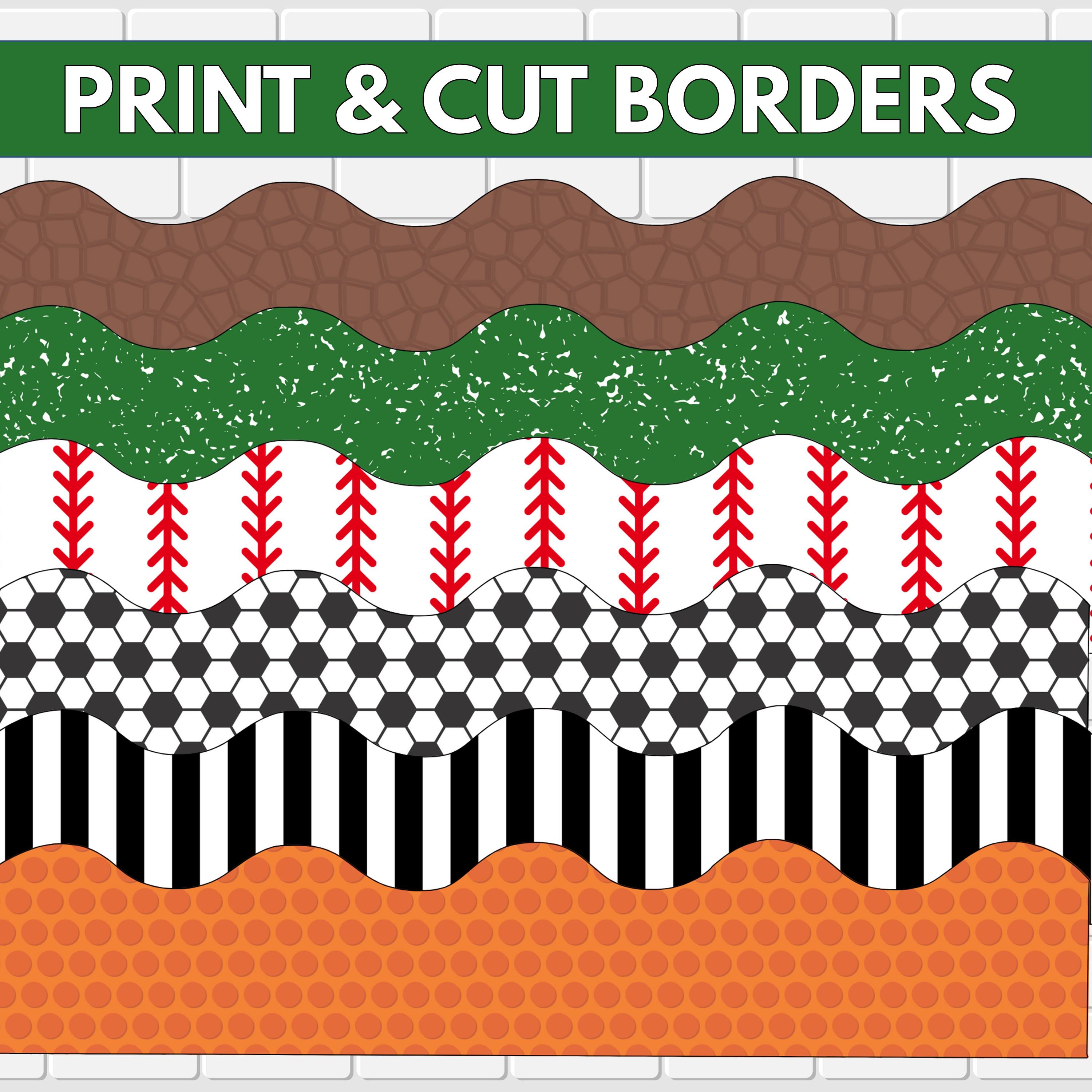 Back to School Sports Bulletin Board Kit With Pennant Craft | Classroom ...