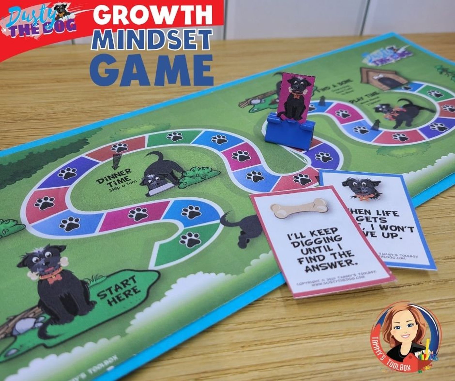 Printable Growth Mindset Game for Kids | Social Emotional Learning Game ...