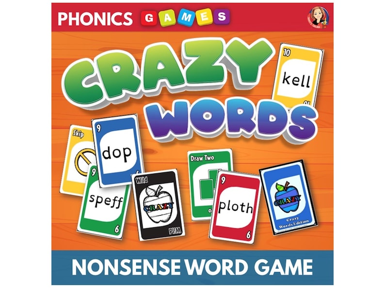 Decoding Nonsense Words Phonics Card Game for Classroom and Home. - Fun ...