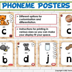 Sound Wall With Mouth Pictures Classroom Decor Kit in Rustic Wood ...