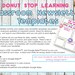 Digital and Printable Classroom Newsletter Templates in Donut Theme ...