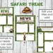 Digital and Printable Classroom Newsletters in Jungle Safari, Editable ...