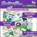 Butterfly Classroom Decor Set, Butterflies and Bugs Theme, Classroom ...