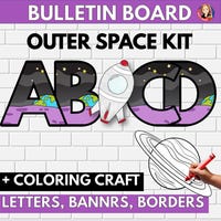 Space Theme Classroom Numbers 1-20 Wall Art - Etsy