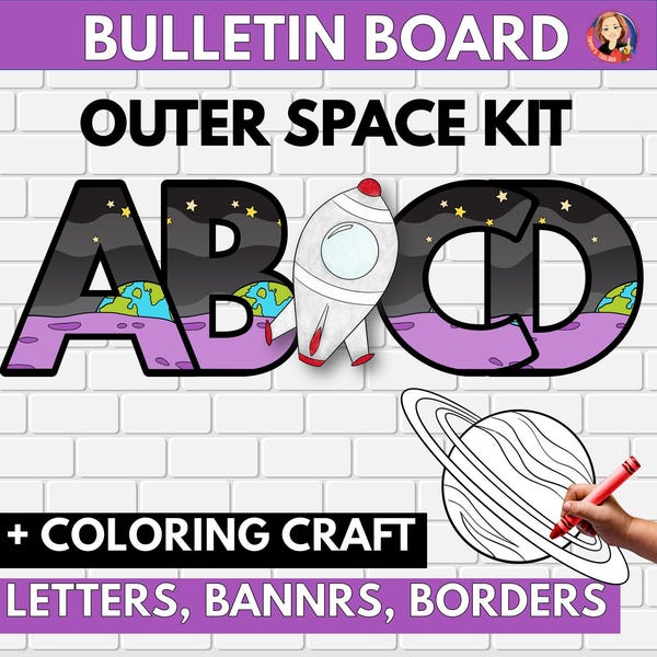 Galaxy Classroom Theme - Etsy