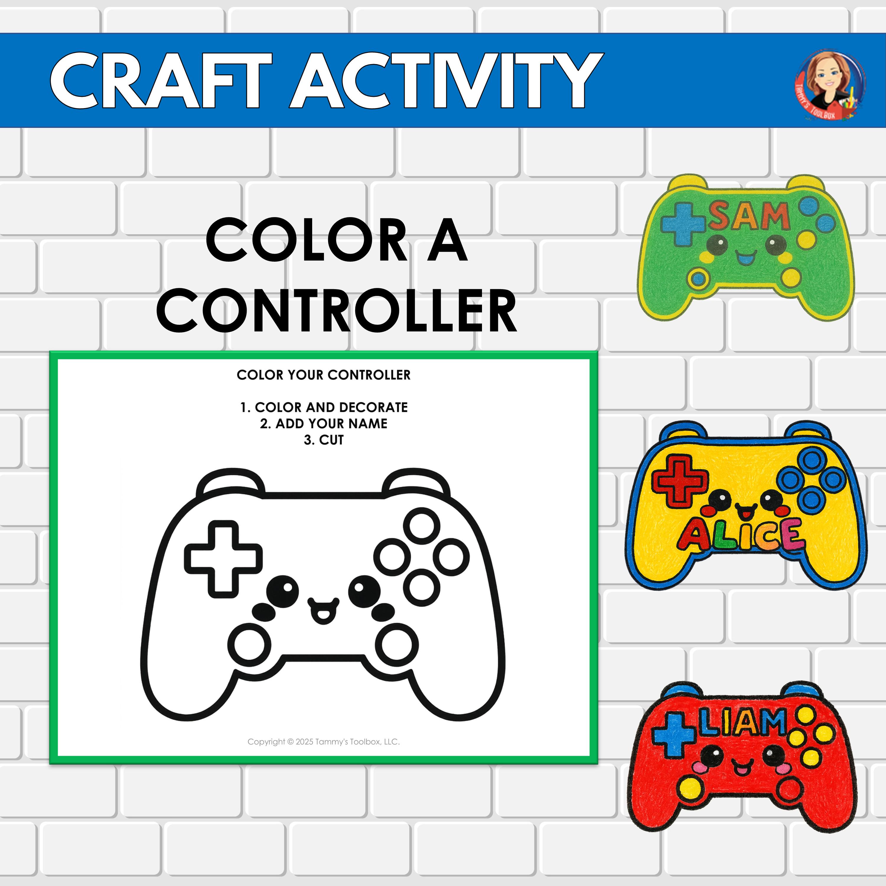 Gamer Bulletin Board Kit for Classroom | Video Game Back to School ...