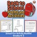 Back to School Decodable Poems and Phonics Activity Book for Kids | K-3 ...