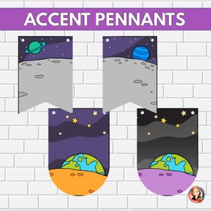 Galaxy Outer Space Classroom Decor Bulletin Board Letters, Space ...