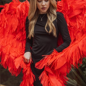 Red Angel Wings Costume for Angel From Victoria Secret Wings Fro Photo ...