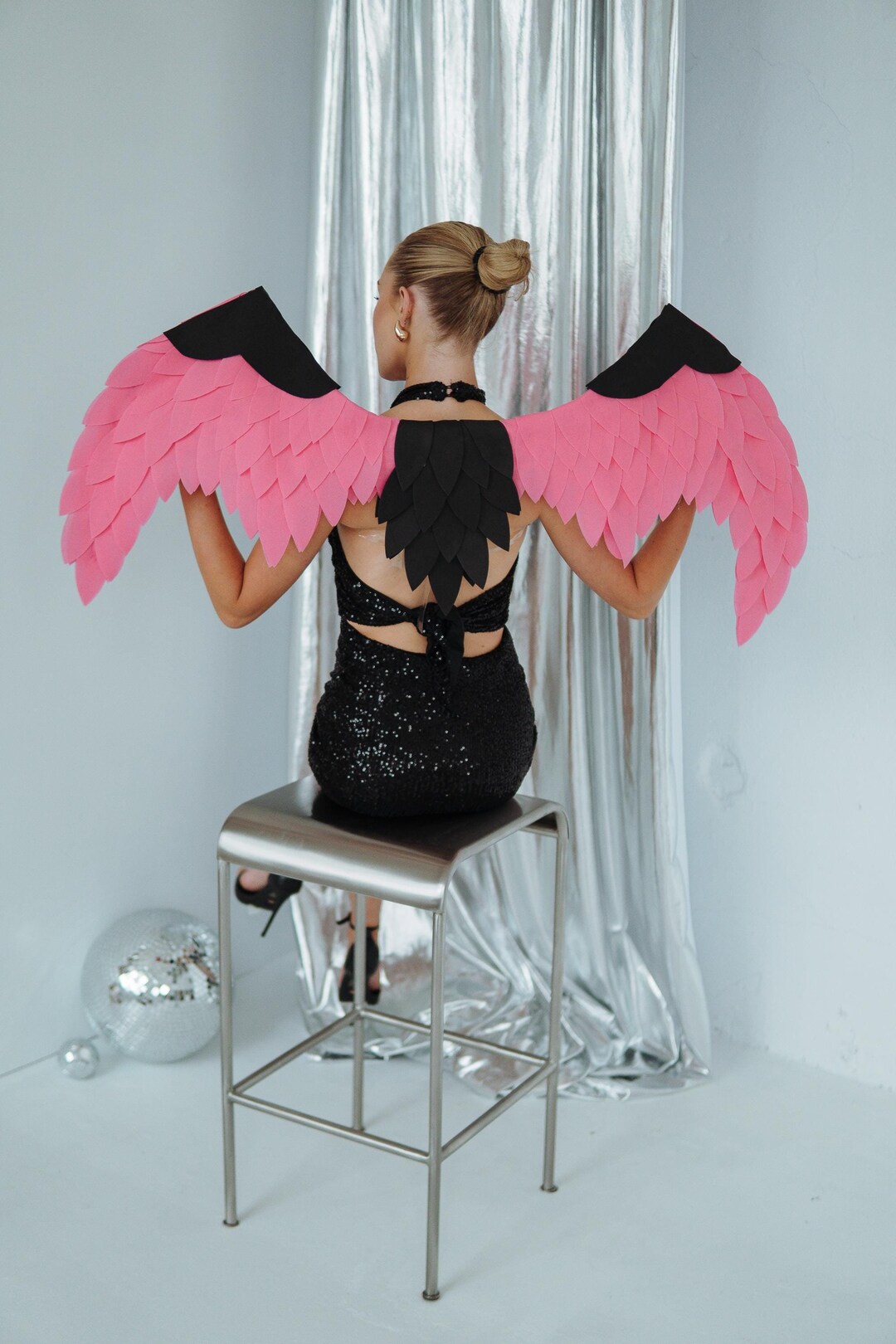 Verosika Cosplay Costume, Verosika Maydays Cosplay Wings, Huzbin Hotel ...