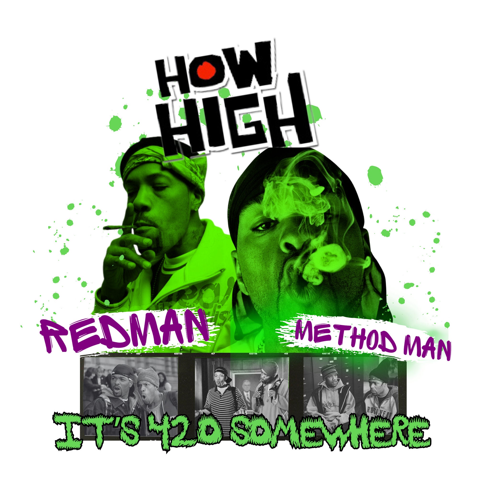 How High Movie Method Man/redman PNG , Weed Png Cannabis Png 420 Png ...