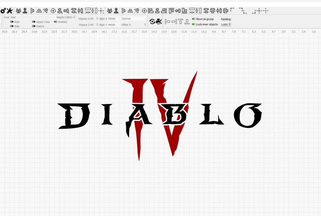 Diablo 4 Logo SVG DXF AI Digital Downlaod - Etsy.de